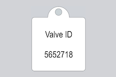 Custom Stainless Steel Valve Tags Made to Order Online With SLD.
