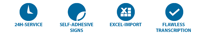 Play it smart and Save time! Order accessories with your signs! – Signs ...