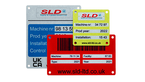 Anodised Aluminium Signs - Available Online - Fully Customisable