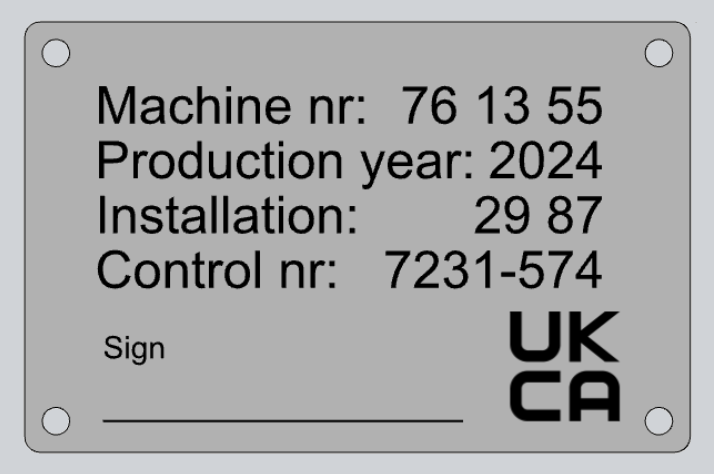 Stainless Steel Signs and Labels Made to Order Online With SLD.